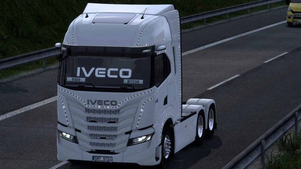 IVECO ADHESIVE IVECO S-WAY 02 02 2025 1.0 1.53 ETS2 - Euro Truck ...