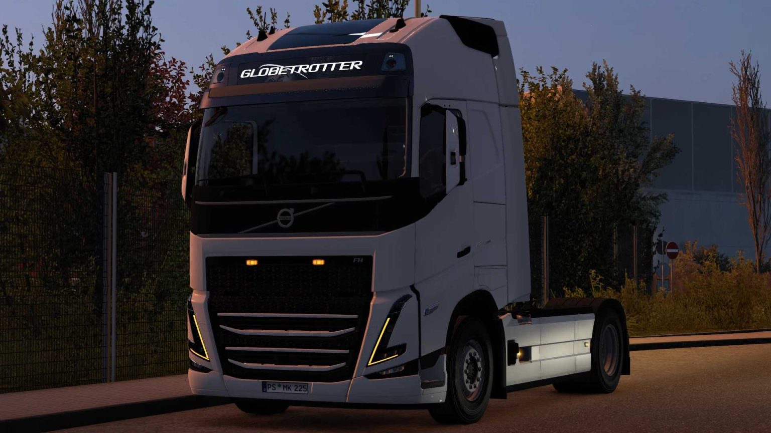 Orange DRL for Volvo FH 2021 by EbersdorfGaming V1.0 ETS2 - Euro Truck ...