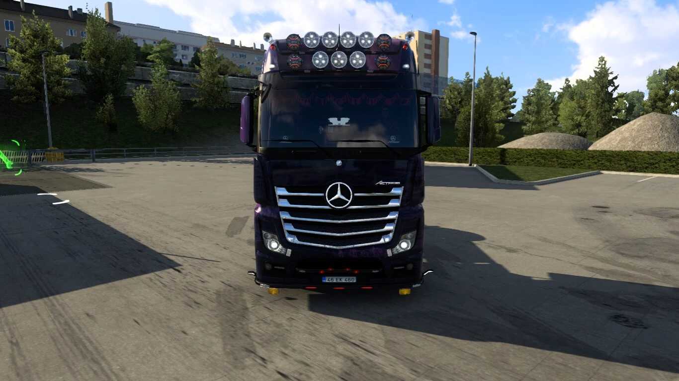 Purple Swan Moonlove Paint job v1.0 ETS2 - Euro Truck Simulator 2 Mods ...