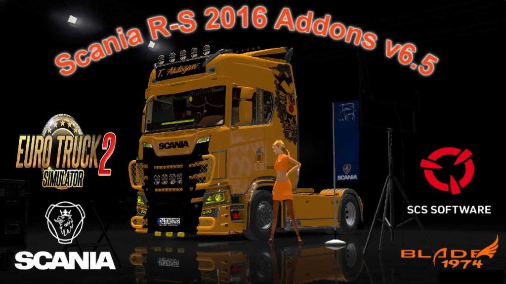 Scania R-S 2016 Addons v6.5 (1.53) ETS2 - Euro Truck Simulator 2 Mods | American Truck Simulator ...