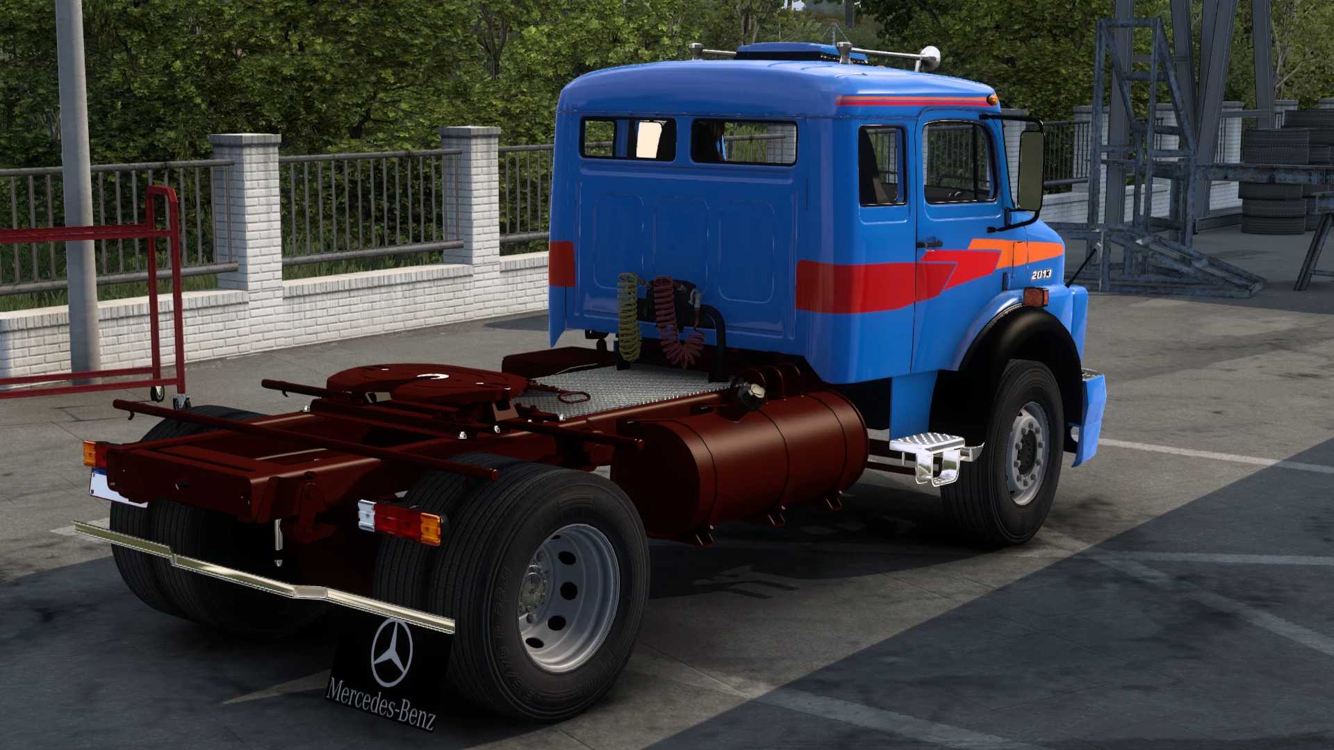 Mercedes Benz 1113 v3.2 ETS2 - Euro Truck Simulator 2 Mods | American Truck Simulator Mods