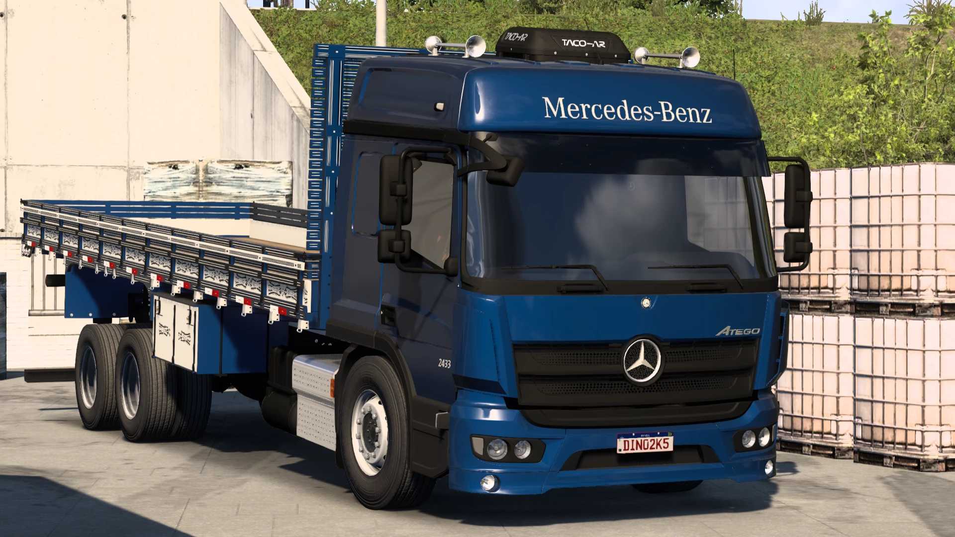 Mercedes Benz Atego v1.0 ETS2 - Euro Truck Simulator 2 Mods | American Truck Simulator Mods