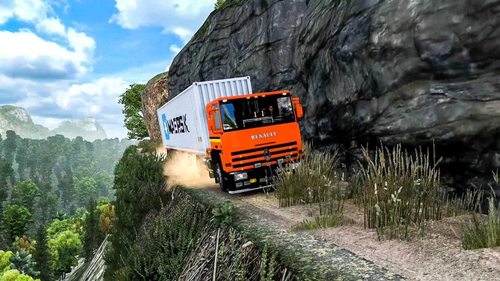 Most Dangerous roads Map Mod 1.53 and 1.54 ETS2 - Euro Truck Simulator ...