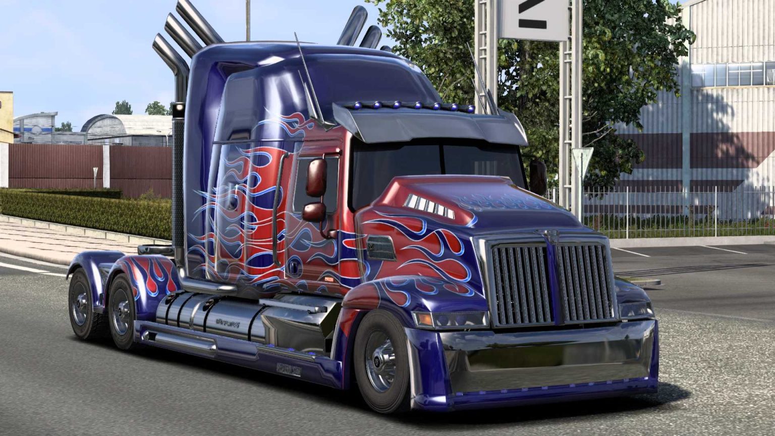 Western Star Optimus Prime TF4 1.54 ETS2 - Euro Truck Simulator 2 Mods ...