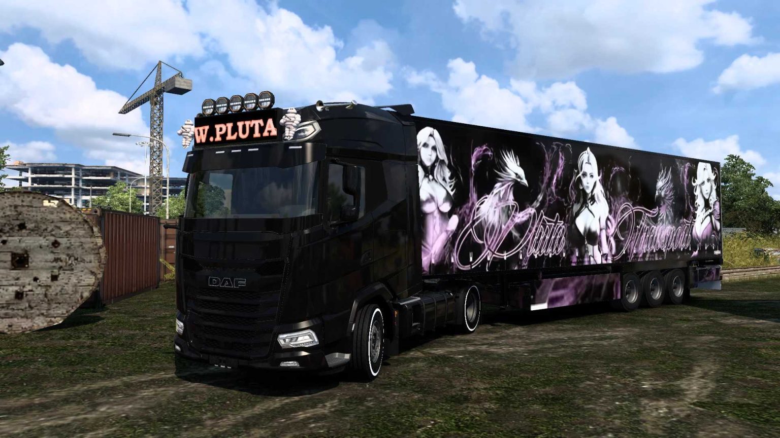 Chereau Trailer by MDModding template trailer pluta transport v1.0 ETS2 ...