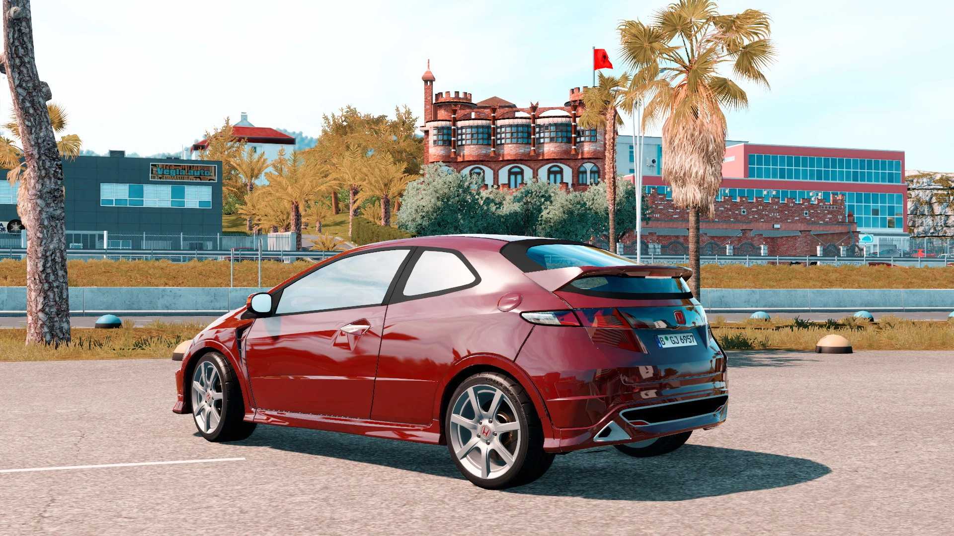 Honda Civic Type R 2009 v1.0 1.54 ETS2 - Euro Truck Simulator 2 Mods ...