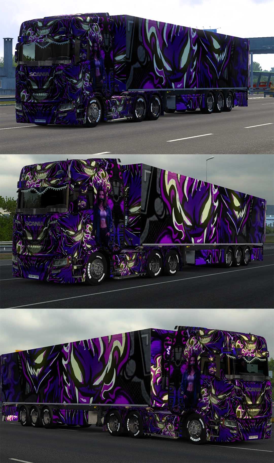 No One Face Skin v1.0 ETS2 - Euro Truck Simulator 2 Mods | American ...