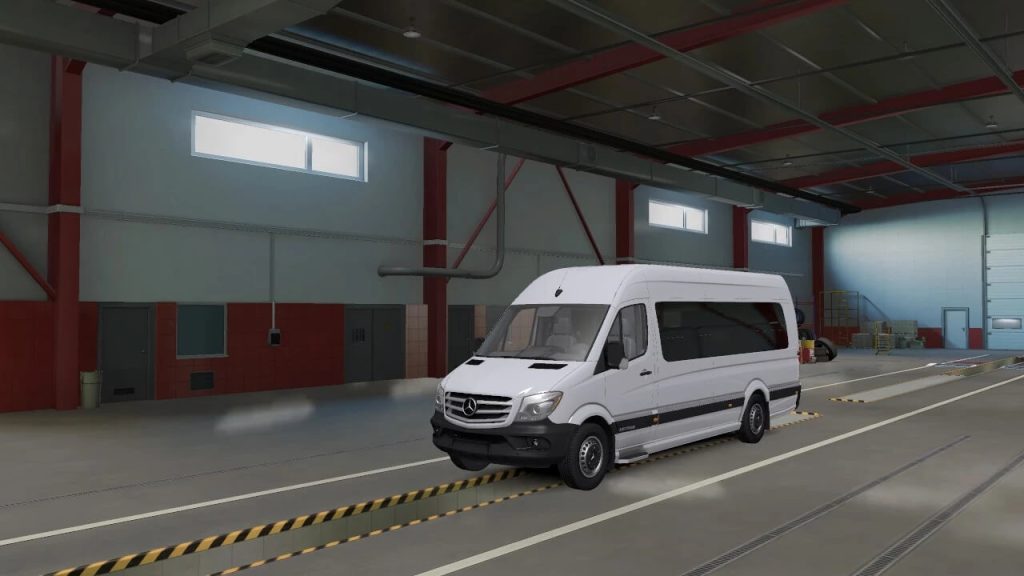 MERCEDES-BENZ SPRINTER AIRSTREAM v1.0 ETS2 - Euro Truck Simulator 2 ...