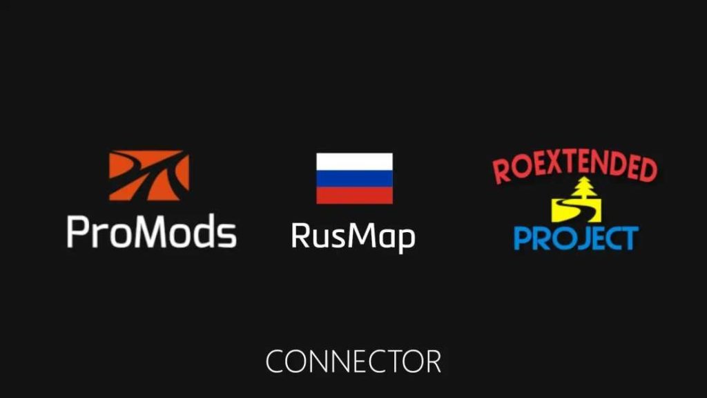 ProMods RusMap Roextended Connector (ProMods priority version) v1.54 ...