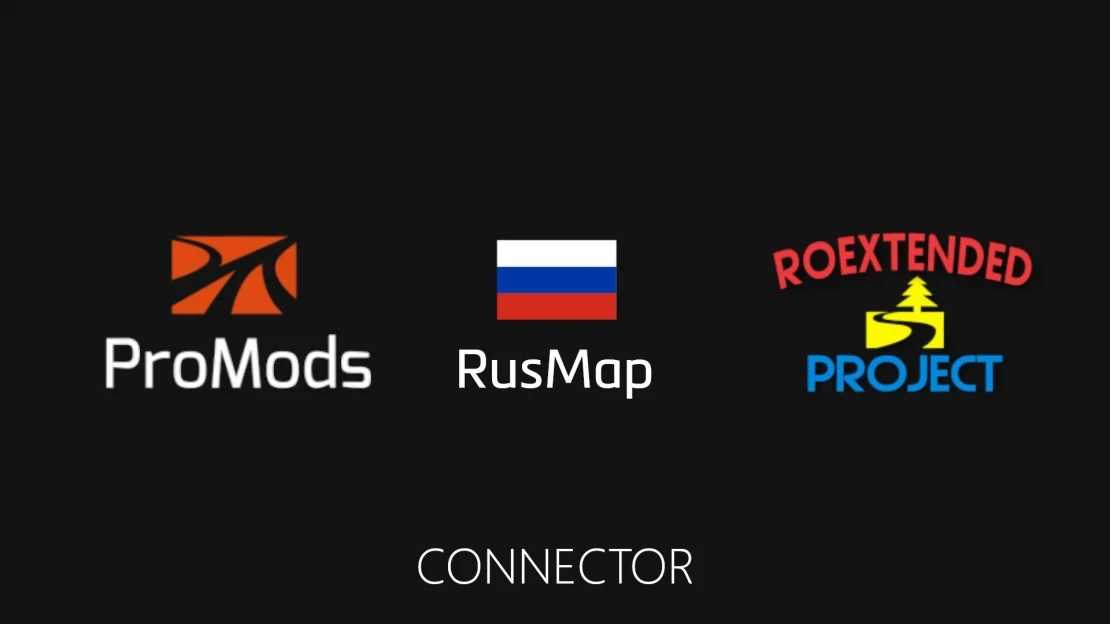 ProMods RusMap Roextended Connector (ProMods priority version) v1.54 ...