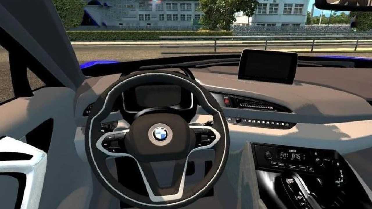 BMW i8 – ETS2 Car Mod Realistic Interior 1.49 ETS2 - Euro Truck ...