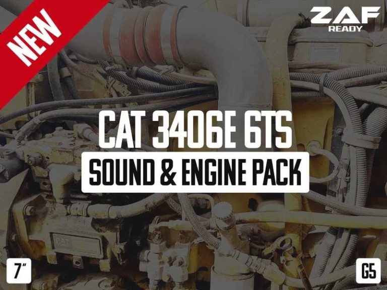 CAT 3406E 6TS Sound & Engine Pack v1.0.2 1.55 ATS - Euro Truck ...