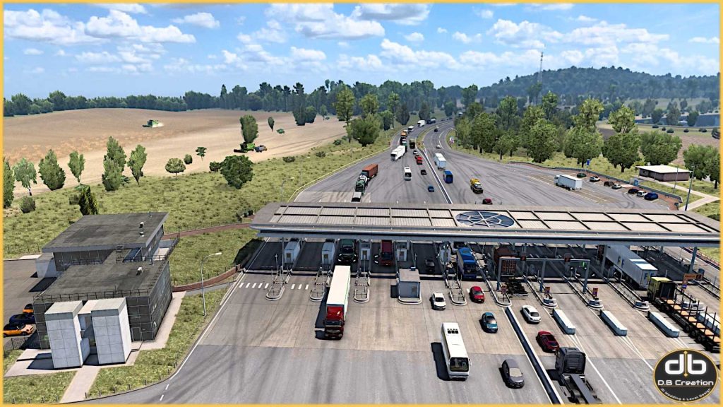 D.B Creation traffic mod v1.55.1 ETS2 - Euro Truck Simulator 2 Mods | American Truck Simulator Mods