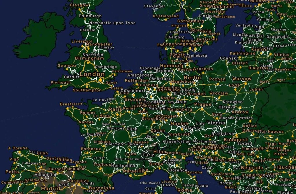 Global Background Map v2.0 ETS2 - Euro Truck Simulator 2 Mods ...