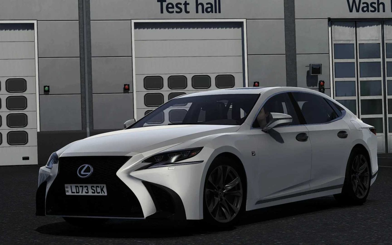 Lexus LS 500 F-Sport 2018 V1.8 1.55 ETS2 - Euro Truck Simulator 2 Mods ...