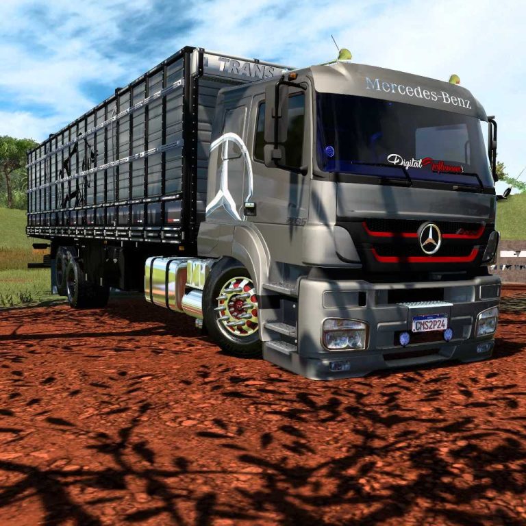 MERCEDES AXOR COIMBRA MODS 2 v1.0 ETS2 - Euro Truck Simulator 2 Mods | American Truck Simulator Mods