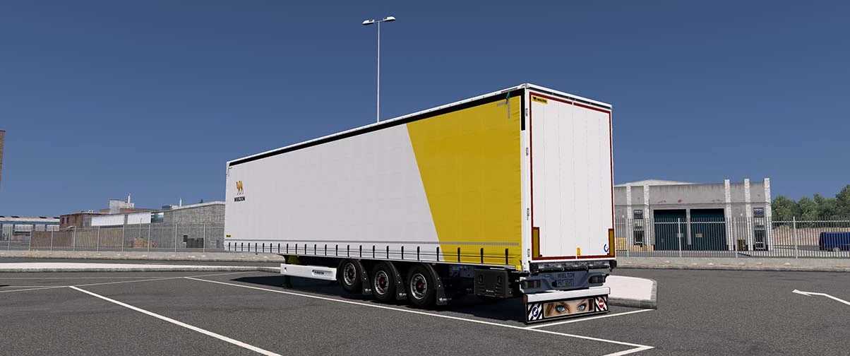 Wielton Curtain Master Mega by Sogard3 v1.0 1.55 ETS2 - Euro Truck ...