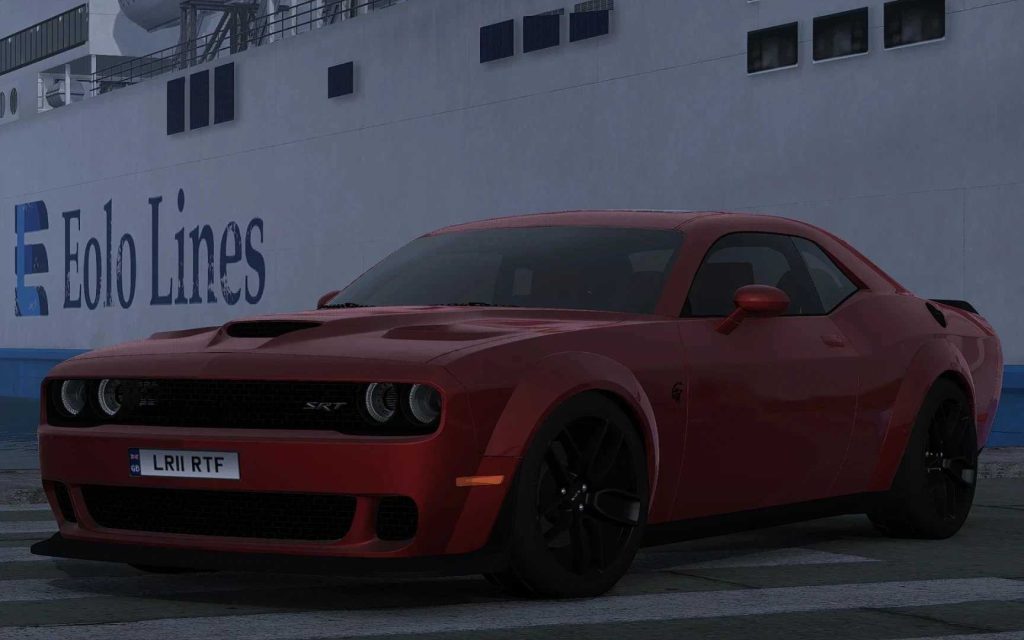 Dodge Challenger SRT Hellcat Widebody V2.4 1.55 ETS2 - Mods - GAMELIFE ...