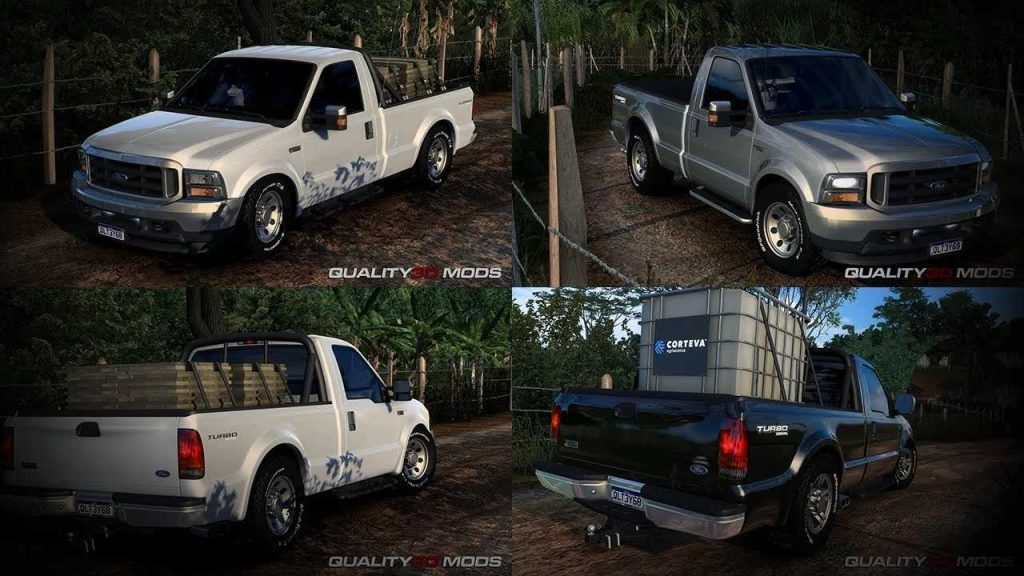 Ford F250 v1.1 1.55 ETS2 - Euro Truck Simulator 2 Mods | American Truck ...