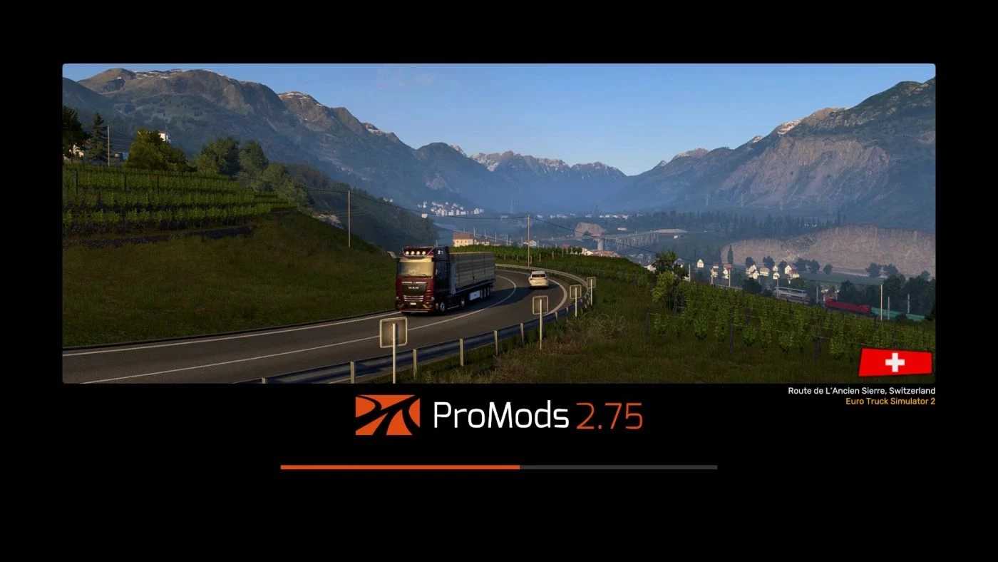 Promods Loading Screen v1.0 ETS2 - Euro Truck Simulator 2 Mods | American Truck Simulator Mods
