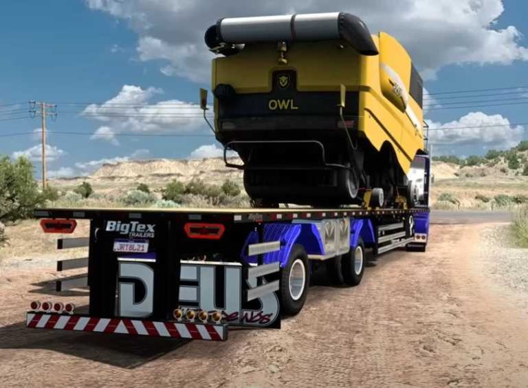 Reboque Big Tex Trailers 1.55 ATS - Euro Truck Simulator 2 Mods | American Truck Simulator Mods