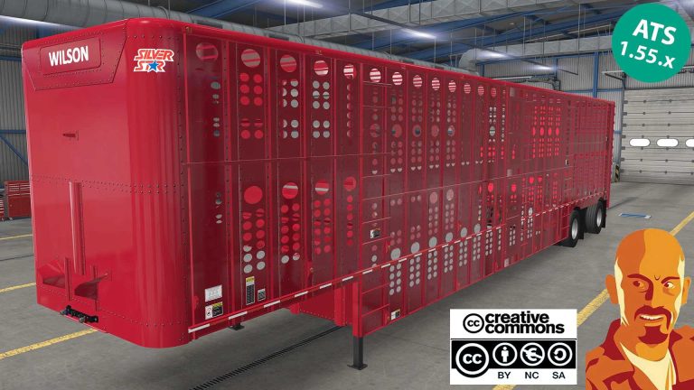 WILSON SILVERSTAR LIVESTOCK TRAILERS v3.0 1.54-1.55.x ATS - Euro Truck ...