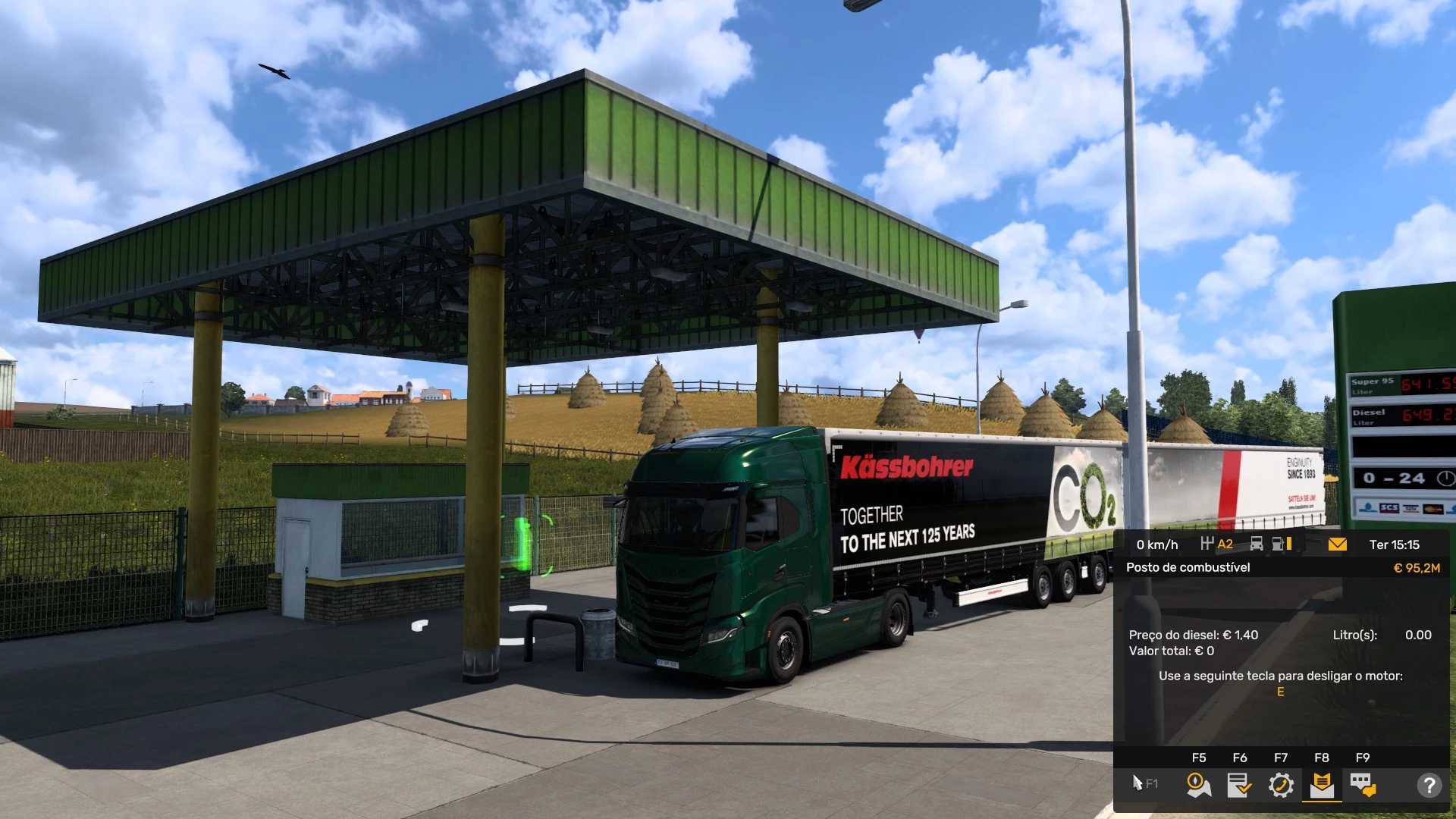 FUELO.EU DIESEL PRICE 08 09 2025 v1.0 1.50 1.56 ETS2 - Euro Truck Simulator 2 Mods | American ...