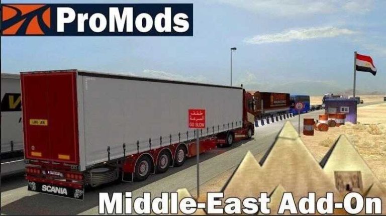 Middle-East Map addon v2.76 ETS2 - Euro Truck Simulator 2 Mods ...