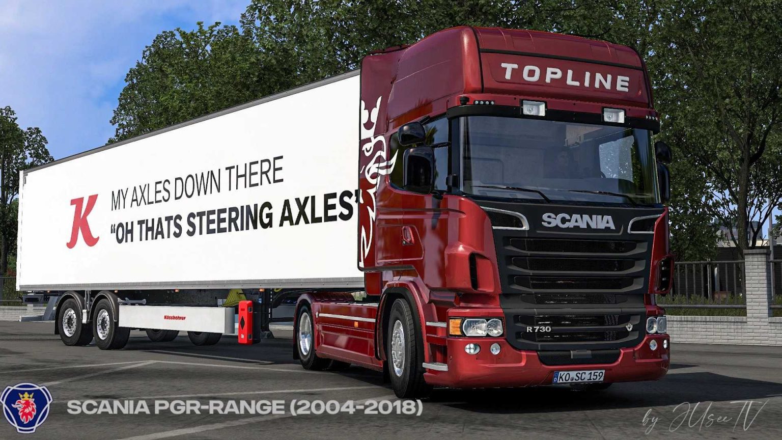 Scania PGR-Series by JUseeTV v1.5 Fixed 1.52 - 1.56 ETS2 - Euro Truck ...