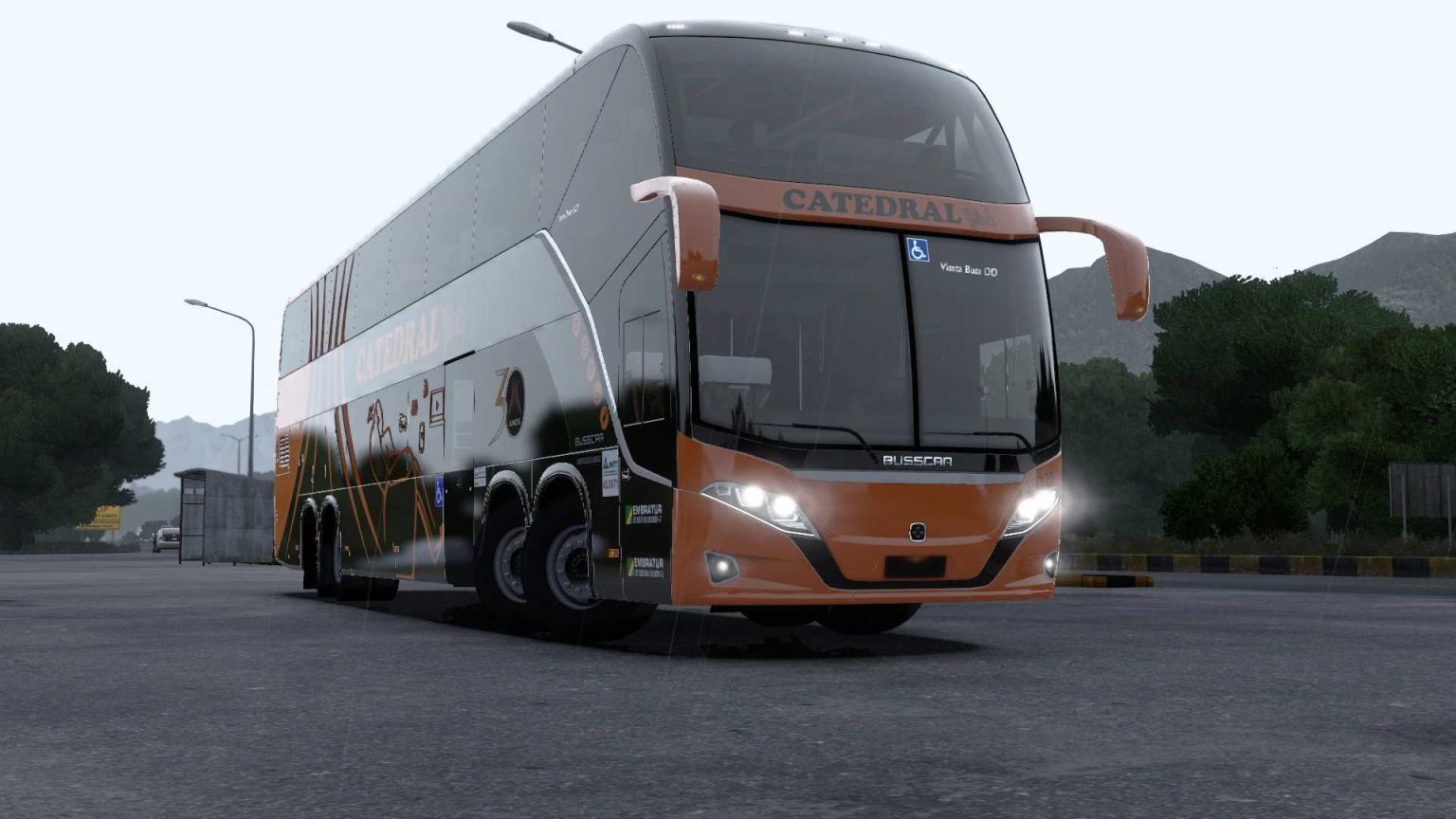 VISSTA BUSS DD 8×2 15M 1.55 1.56 ETS2 - Euro Truck Simulator 2 Mods ...