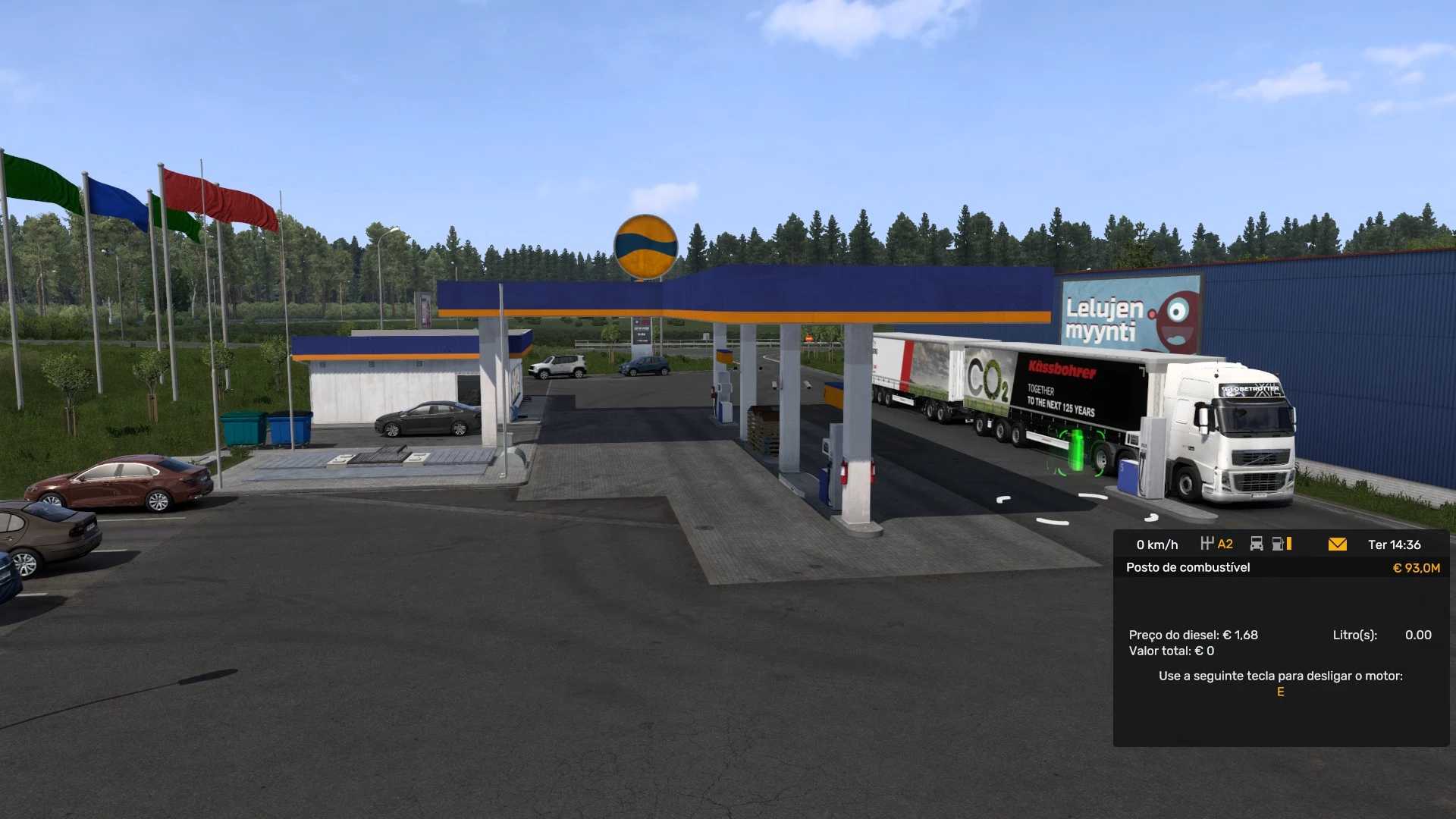 FUELO DIESEL PRICE 25 10 2025 v1.0 1.50 1.56 ETS2 - Euro Truck ...