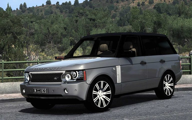 Land Rover Range Rover Supercharged V8 2008 V8.3 1.56 ETS2 - Euro Truck ...
