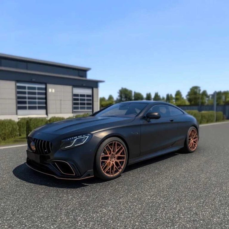 Mercedes-AMG S 63 Coupe (C217) – Custom Black Edition v1.0 ETS2 - Euro ...