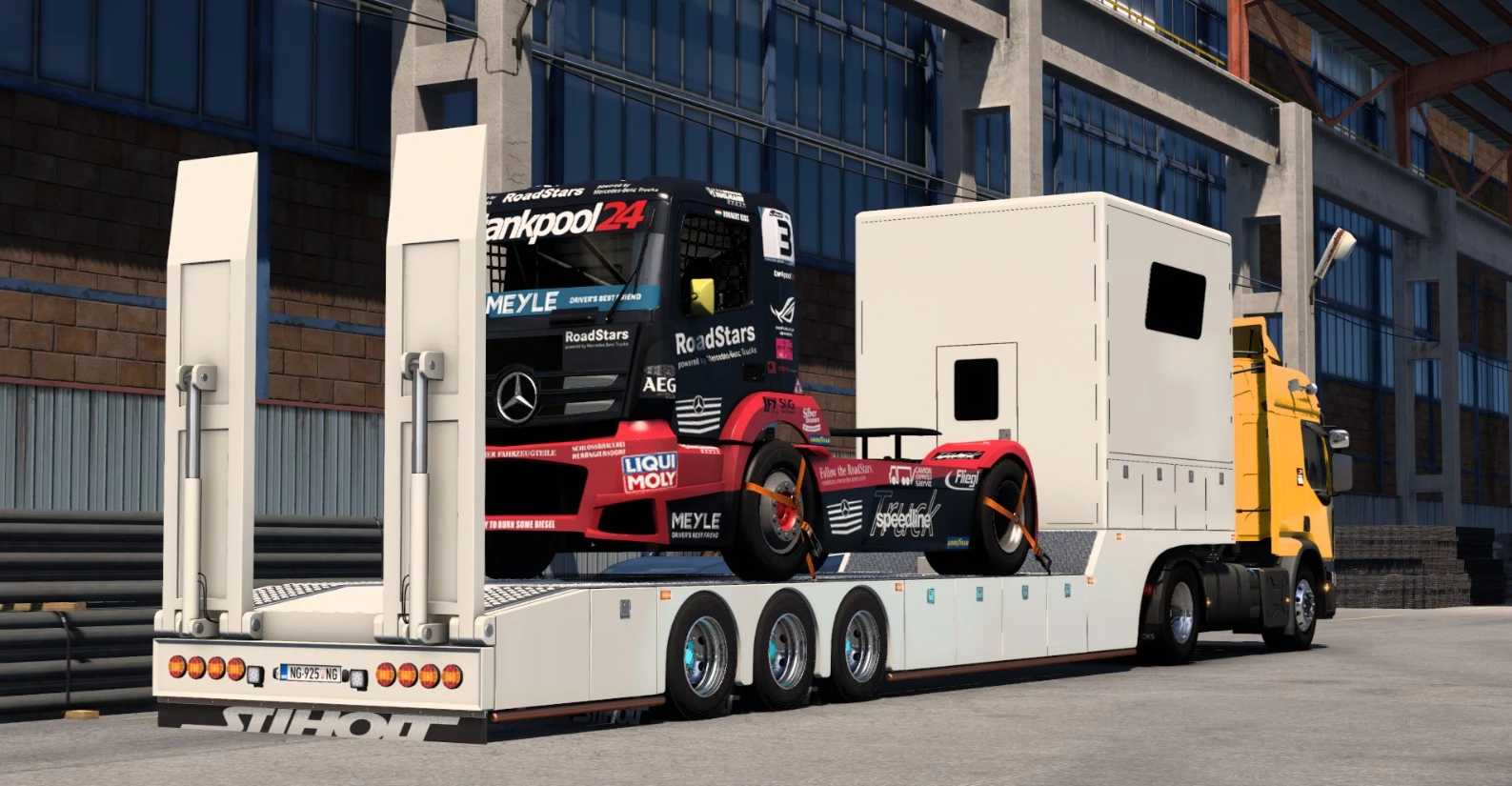Ownable Racing Trailer v1.56/1.57 ETS2 - Euro Truck Simulator 2 Mods ...