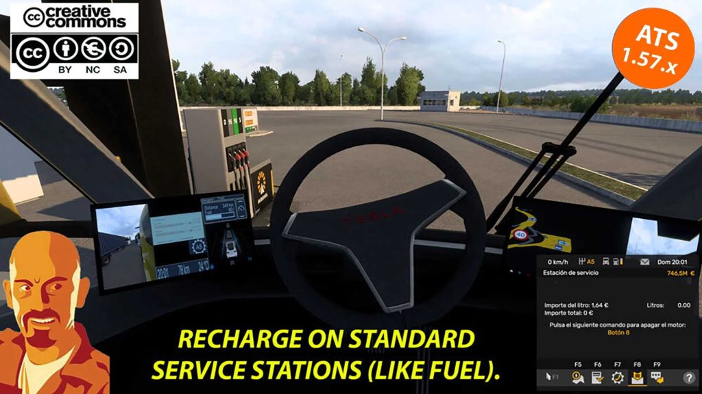 TESLA SEMITRUCK 2019 v2.0 1.57.x IMPROVED DEF ATS - Euro Truck ...