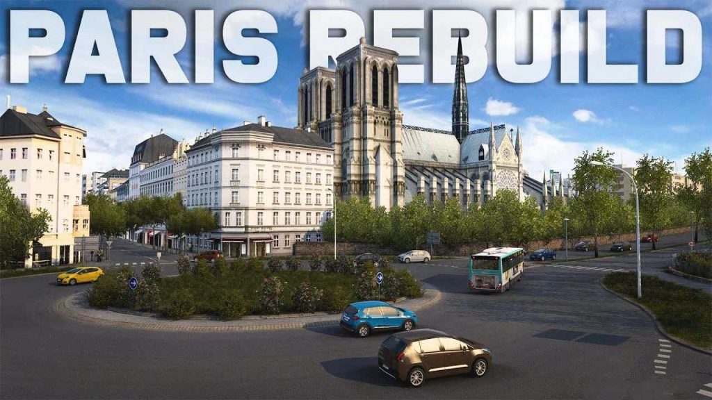 Paris Rebuild v3.5 1.57 ETS2 - Euro Truck Simulator 2 Mods | American ...