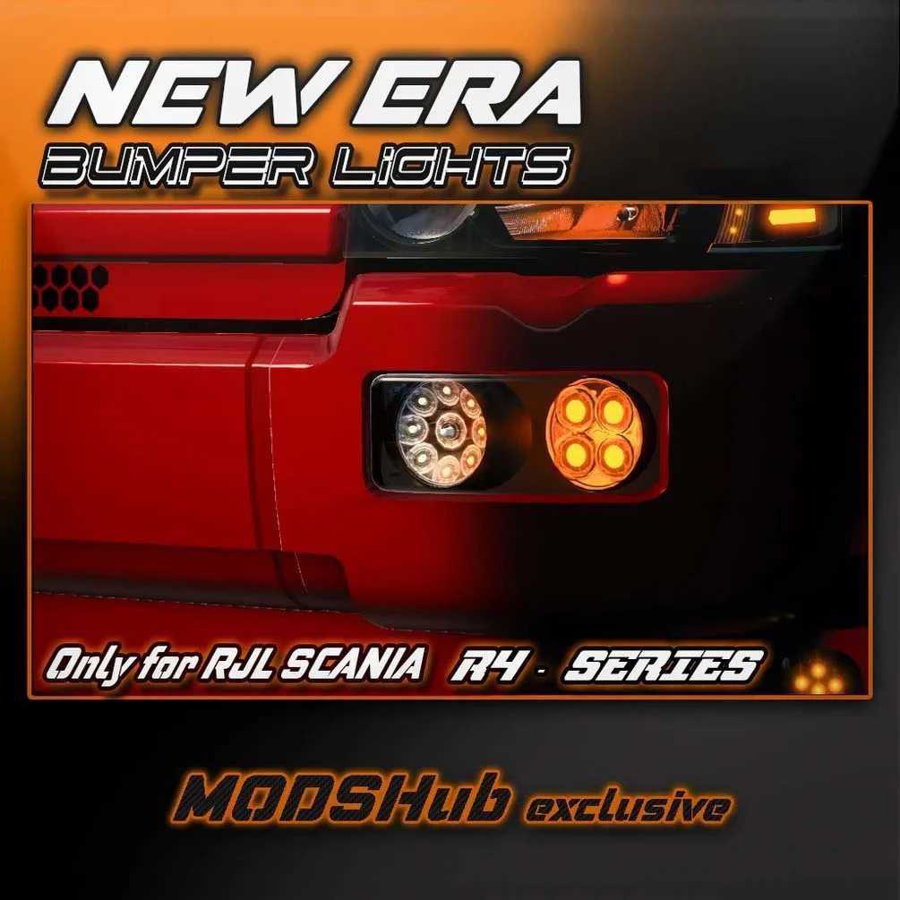 Scania RJL 4 Series New Era Bumper Lights 1.57 ETS2 - Euro Truck ...