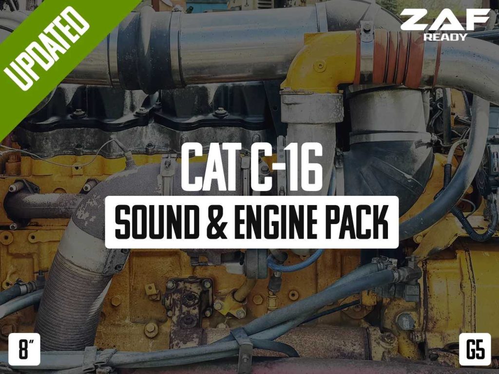 CAT C-16 Sound & Engine Pack G5 v1.0.1 ATS - Euro Truck Simulator 2 ...