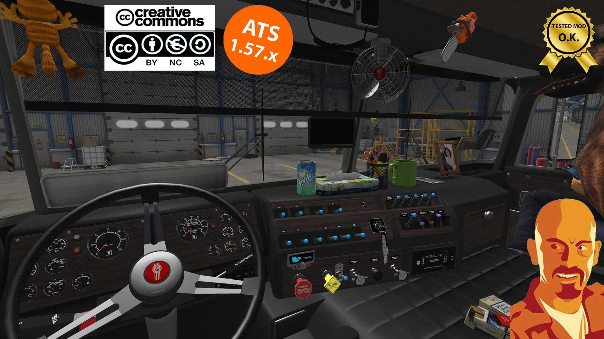 KENWORTH K100 SiSL MEGAPACK ADD-ON v7.0 ATS - Euro Truck Simulator 2 ...