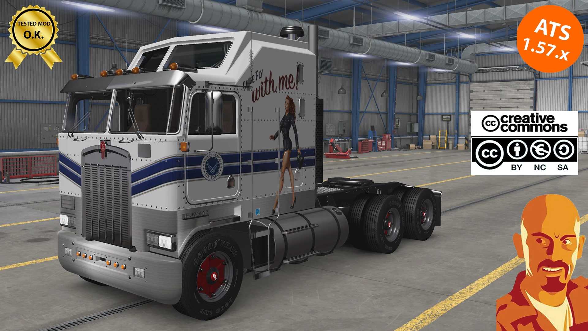 KENWORTH K100 v7.0 1.57.x ATS - Euro Truck Simulator 2 Mods | American ...
