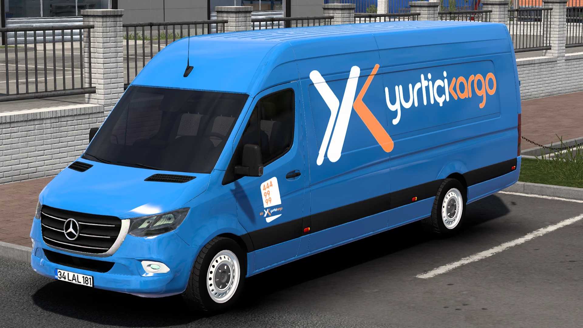 Mercedes Benz Sprinter 2021 v1.57 ETS2 - Mods - GAMELIFE România