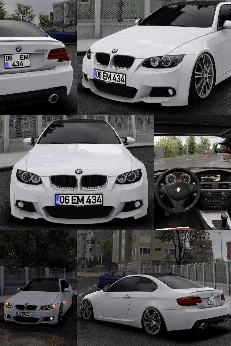 BMW 3 Series E92 M-Tech v1.58 ETS2 - Euro Truck Simulator 2 Mods ...