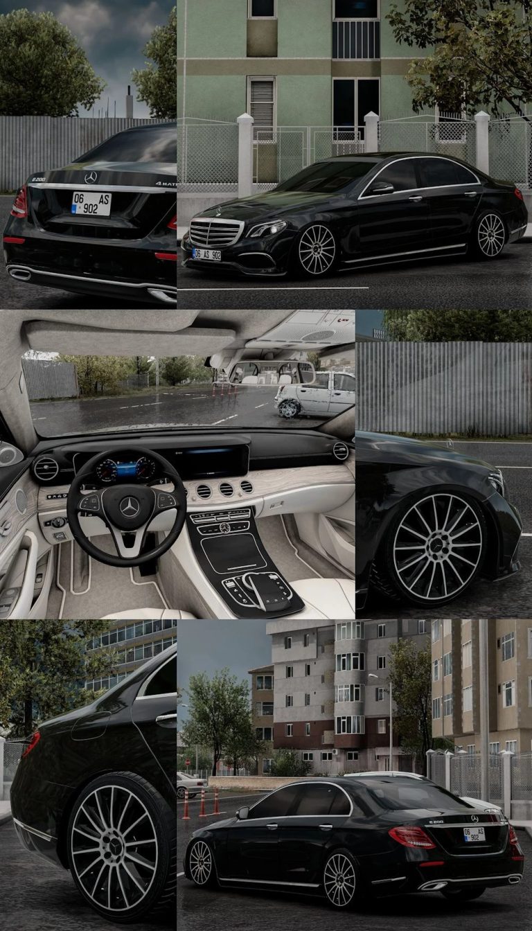 Mercedes Benz W213 v1.58 ETS2 - Euro Truck Simulator 2 Mods | American ...