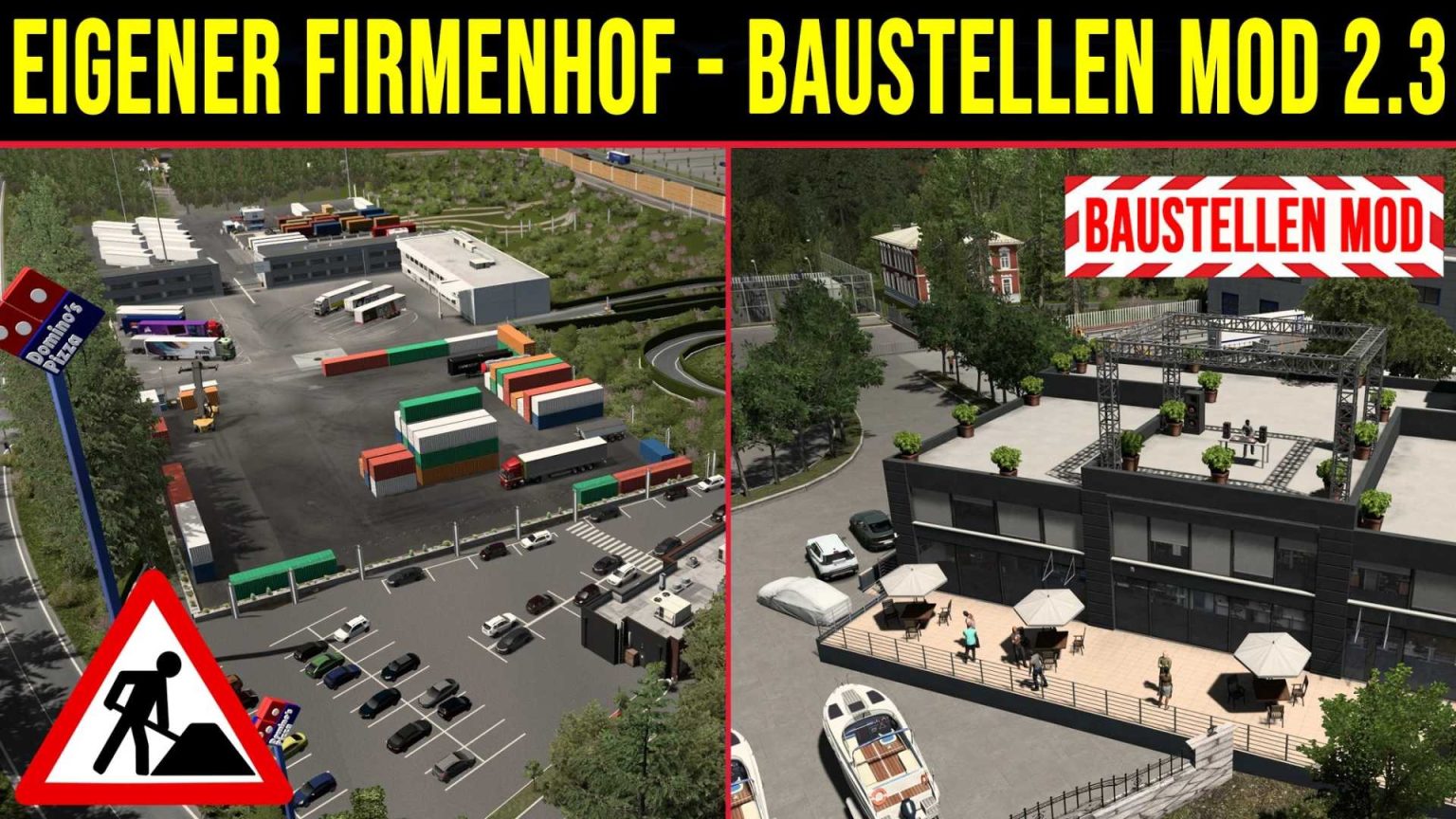 Baustellen Mod 2.3 ETS2 1.58 ETS2 - Euro Truck Simulator 2 Mods ...