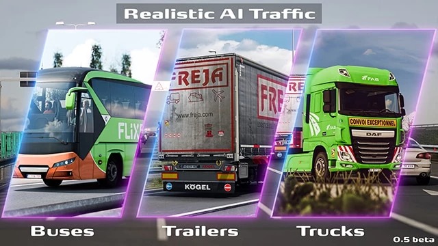 Realistic AI Traffic Pack v0.6 1.59 ETS2 - Euro Truck Simulator 2 Mods ...