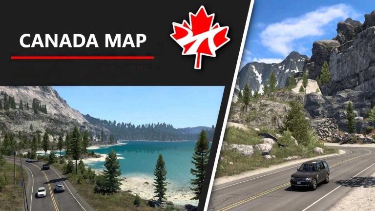 Canada Map v1.6.2 1.59 ATS - Euro Truck Simulator 2 Mods | American ...