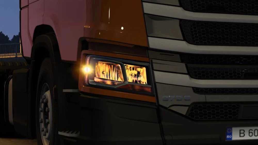 Orange Light Pack v1.59 ETS2 - Euro Truck Simulator 2 Mods | American ...