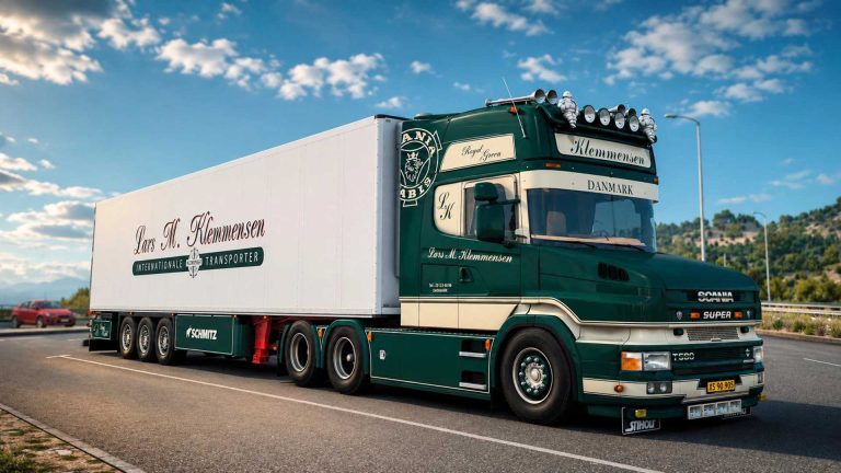 SCANIA TORPEDO T580 KLEMMENSEN & SCHMITZ TRAILER 1.59 ETS2 - Euro Truck ...