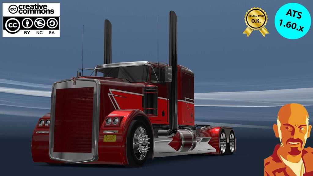 KENWORTH PHANTOM v2.0 1.59-1.60.x ATS - Euro Truck Simulator 2 Mods ...