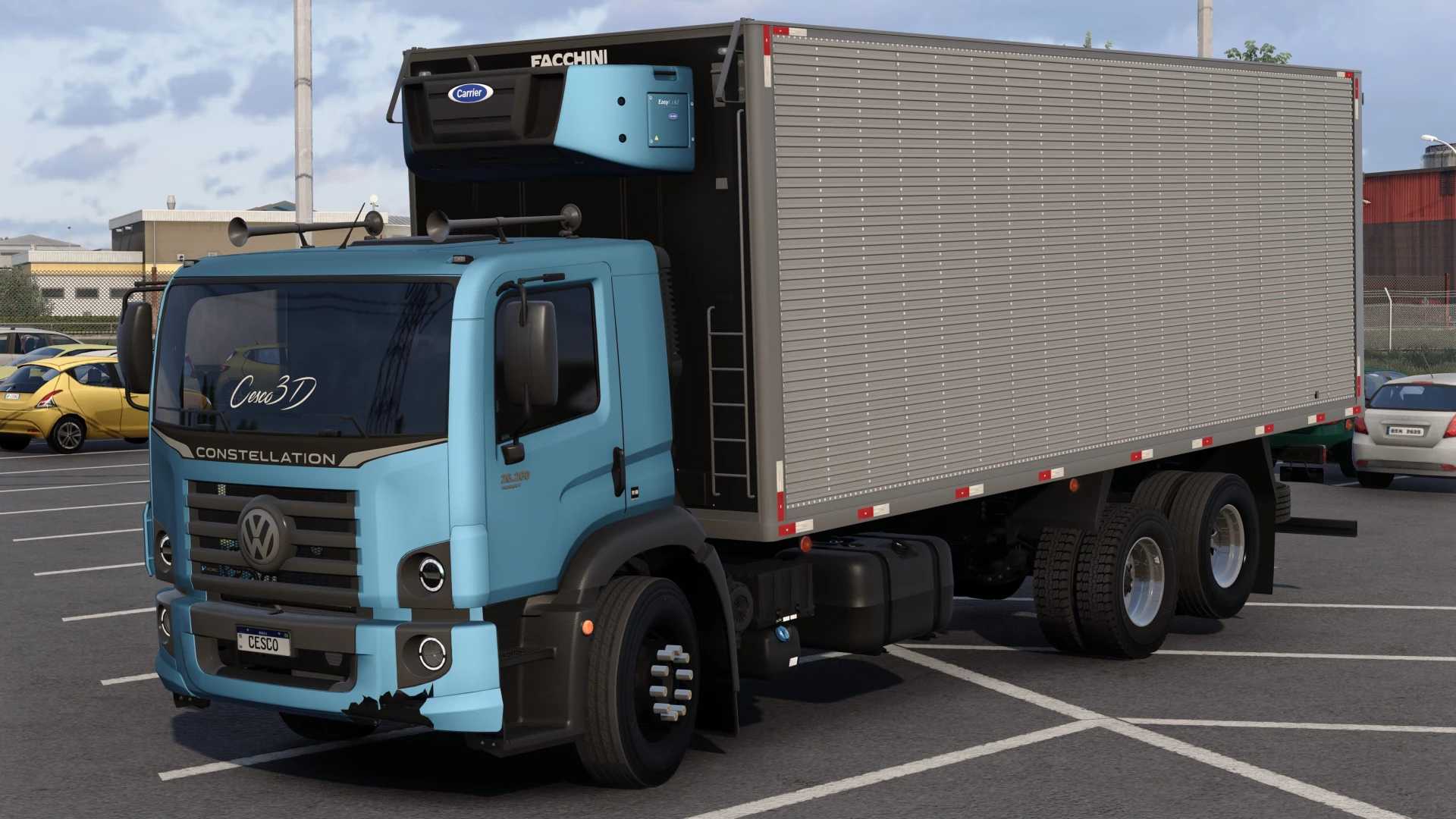 VW Constellation v1.1 ETS2 - Euro Truck Simulator 2 Mods | American ...